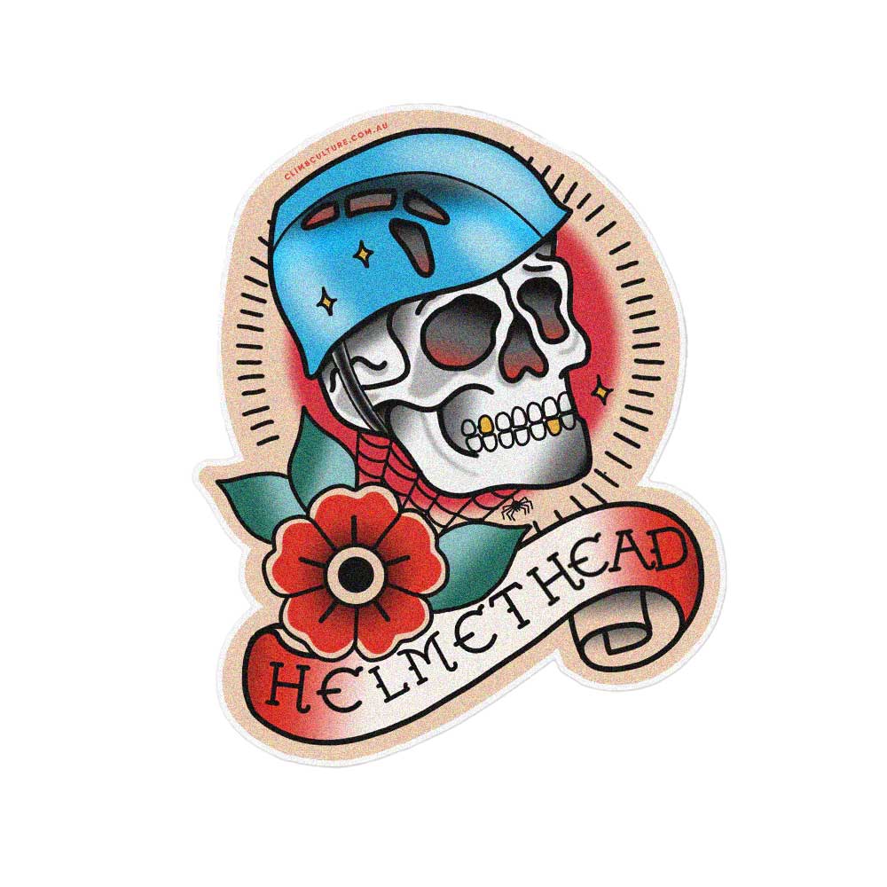 Helmet Head Sticker – Mountain Equipment